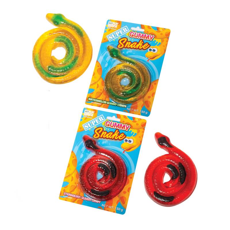 Giant Gummy Snake - 150g of Fun - Crazy Candies Candy Store