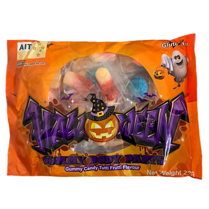 Halloween Gummy Body Parts - Crazy Candies Candy Store