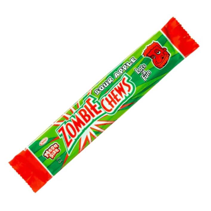 Zombie Chews - Sour Apple - Crazy Candies Candy Store