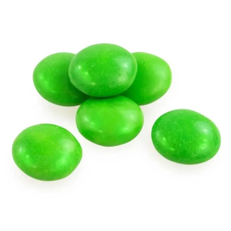 Chocolate Buttons Green | Crazy Candies NZ Lolly Shop