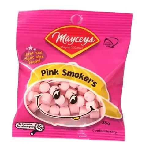 Pink Smoker Bags | Crazy Candies NZ Lolly Sho
